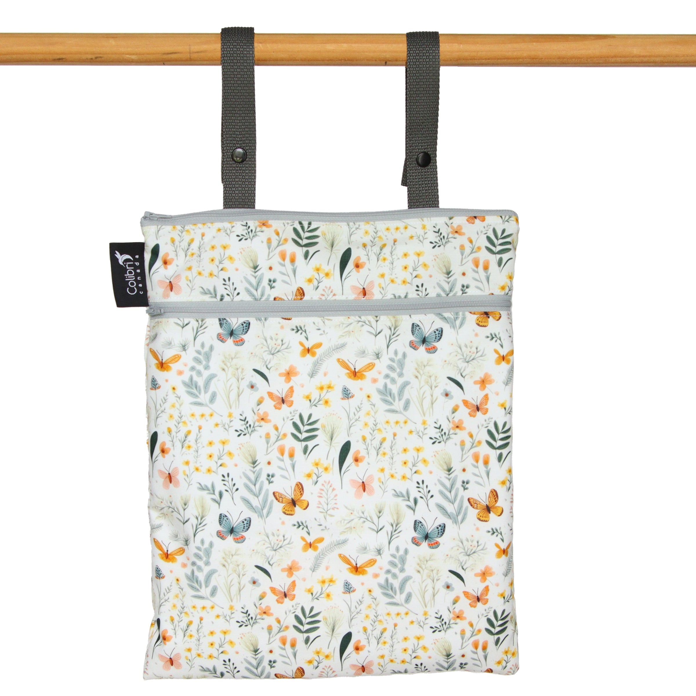 Butterfly Garden Double Duty Wet Bag – Colibri Canada